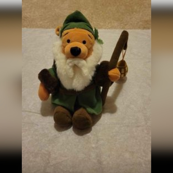 Disney | Holiday | Disney Winnie The Pooh Shepard Plush | Poshmark